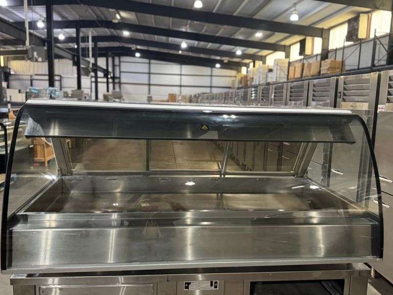 Alto-Shaam 72” Countertop Heated Display Case with Curved Glass - NexBid
