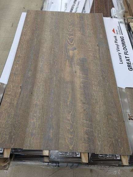Bid x 1,720 Sq Ft DRIFT WOOD WATERPROOF Click-Lock Luxury Vinyl Plank ...
