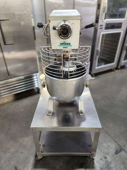 Univex SRM20 20 QT Mixer With Stand On Wheels 208 v - NexBid