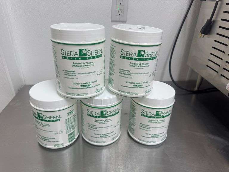 Lot of Stera Sheen Sanitizer and Cleaner - NexBid