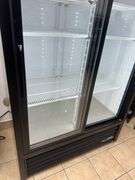 True GDM-41-HC Sliding 2 Glass Door Cooler w LED Lights - NexBid