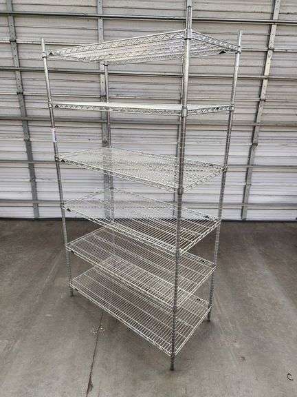 48" Metro Chrome Wire Rack - NexBid