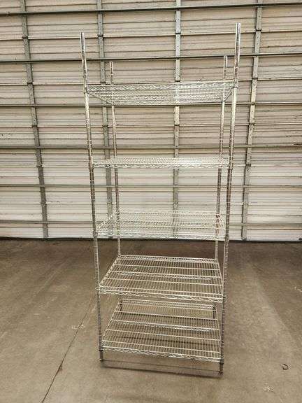 36" Metro Chrome Wire Rack - NexBid