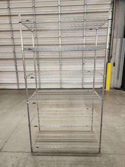 48" Metro Chrome Wire Rack - NexBid