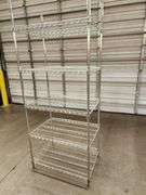 36" Metro Chrome Wire Rack - NexBid