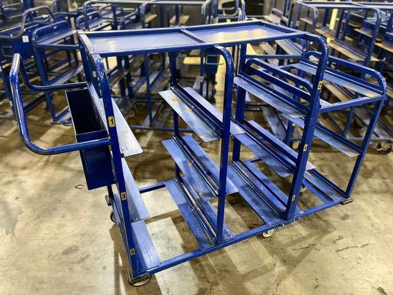 66" x 25" x 47" - “The MF’ing SLATMASTER” Industrial Battle Cart - NexBid