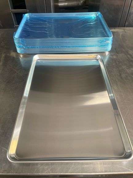 Bid x 12 – Full-Size Heavy-Duty Aluminum Sheet Pans - NexBid
