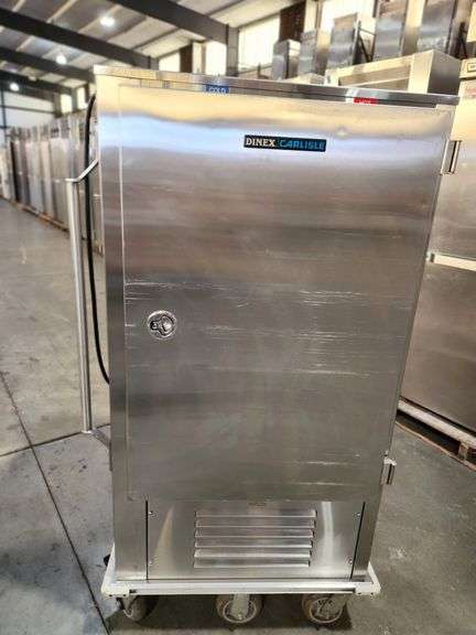 Carlisle Dinex Mobile Food Cart – Hot & Cold Combo Unit on Wheels - NexBid