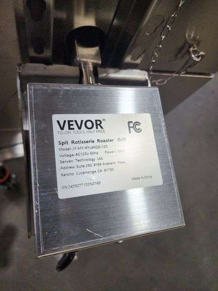 132 LB ROTISSERIE GRILL & SPIT ROASTER – BBQ RIG FOR LEGENDS - NexBid