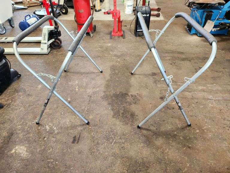 BID x 2 – ASTRO 500 LB PORTABLE WORK STANDS - NexBid