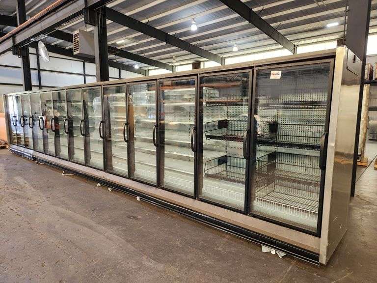 13-Door Hussmann RLN-3 Multi-Deck Frozen Food Display – Electric ...