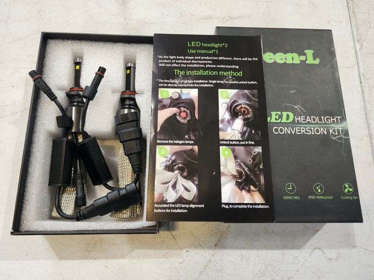 LED Headlight Conversion Kit - NexBid