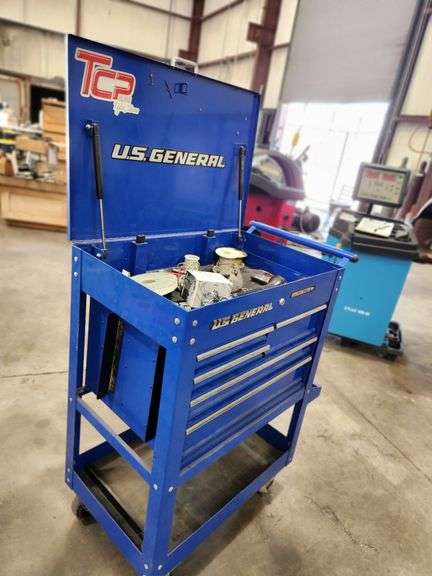 US General Tool Box – No Keys, Drawers Locked - NexBid