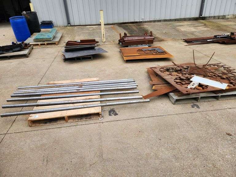 Large Lot of Assorted Metal/Steel - NexBid