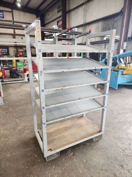 Industrial Heavy Duty Steel Racks " Fork liftable" - NexBid