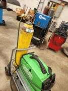 Everlast MTS200 MIG Welder w/ Argon-CO₂ Tank on Saf T Cart - NexBid