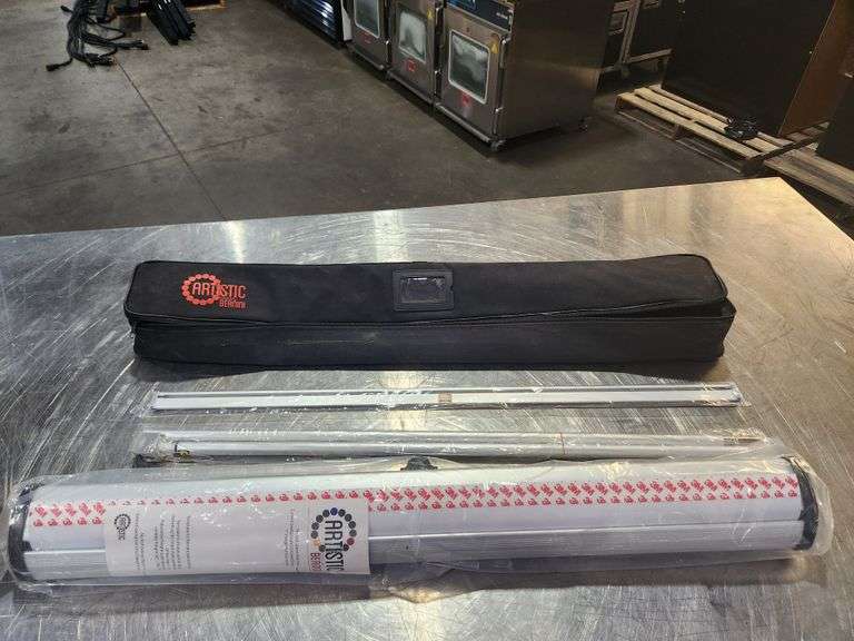 NEW Retractable Banner Stand for Custom Design Banners- Banner Not ...