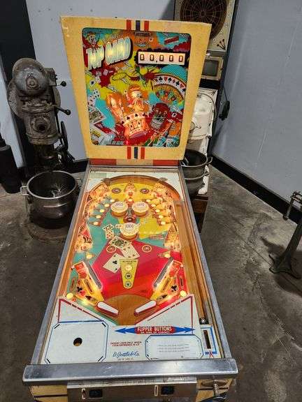 1974 Gottlieb TOP CARD Pinball Machine – Vintage Electro-Mechanical ...