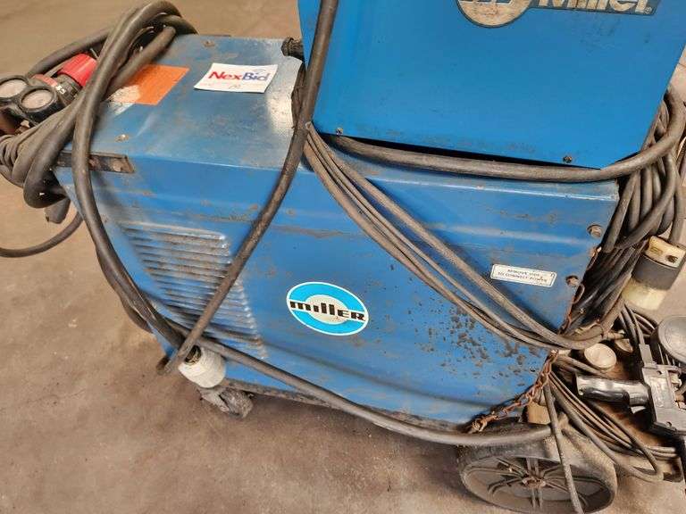 Miller CP-200 Welder + WC-115A Weld Control + Spool Gun - NexBid