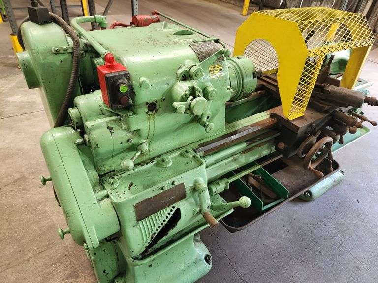 Springfield Machine Tool Co. 14" Heavy-Duty Engine Lathe – Pulley Drive ...
