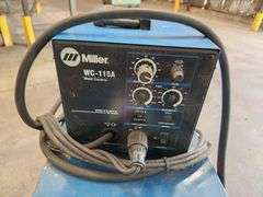 Miller CP-200 Welder + WC-115A Weld Control + Spool Gun - NexBid
