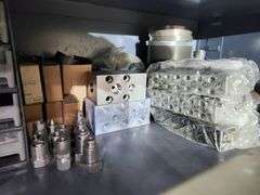 Heavy-Duty Steel Storage Cabinet – Loaded with Precision Tooling, Dies ...