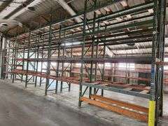 Bid x 5 – Sections of 16' Tall Warehouse Pallet Racking - NexBid