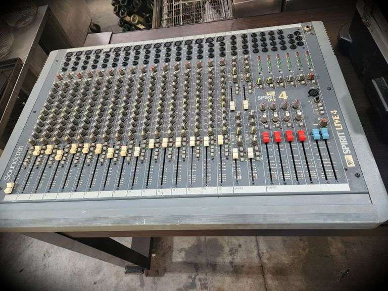 Soundcraft Spirit Live 4 Audio Mixing Console - NexBid