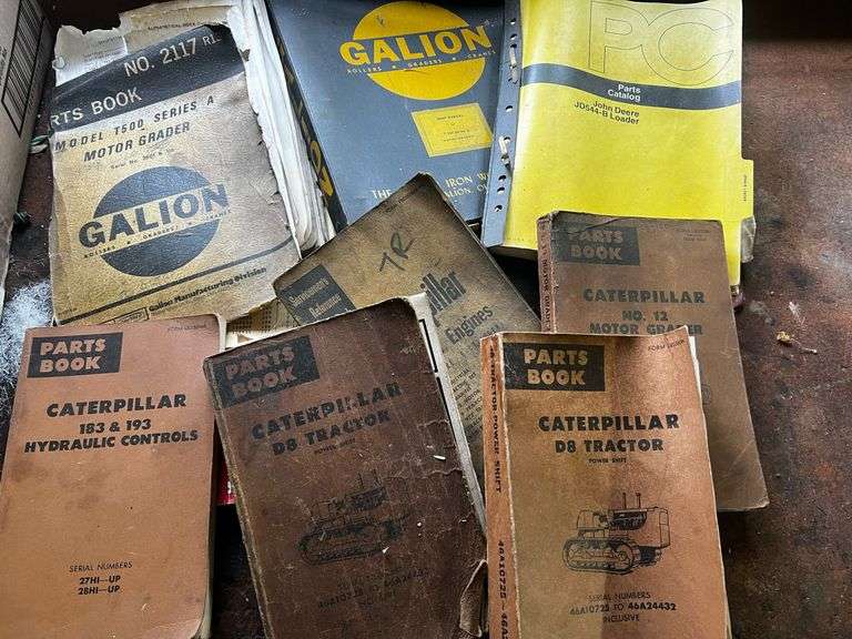 Vintage equipment manuals - NGW Auctions