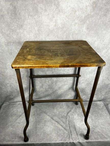 Vintage typewriter table - NGW Auctions