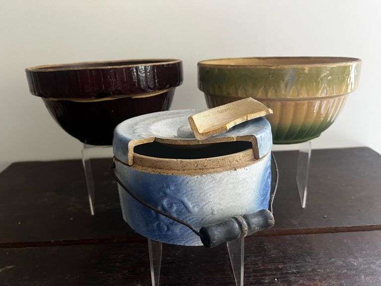 Stone mixing bowls and more - NGW Auctions