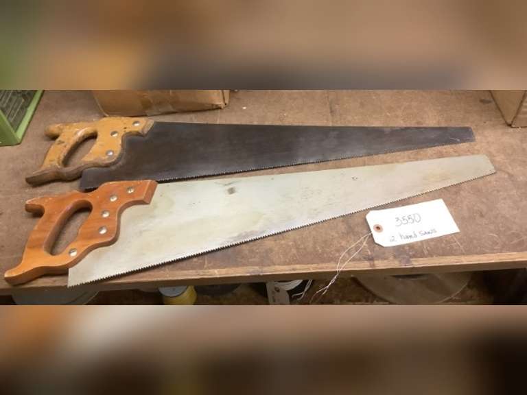Two hand saws. - Northern Kentucky Auction, LLC