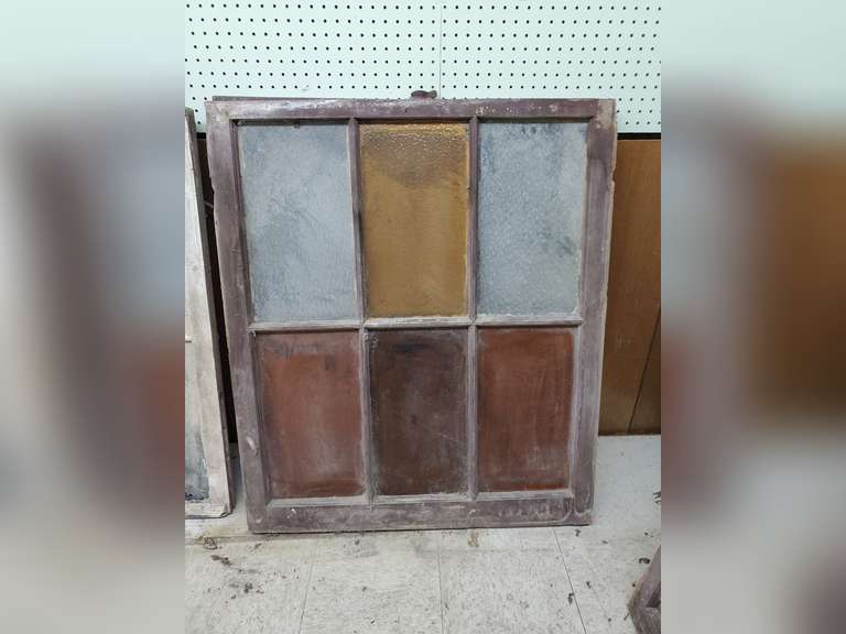 Antique Stained Glass Window From The Old Mason Methodist Church, Mason ...