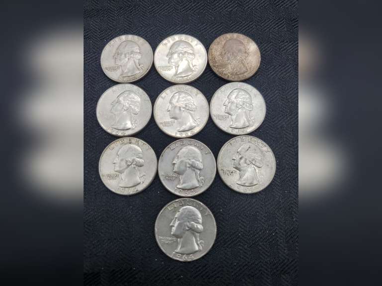 10 - 1964 Quarters - Northern Kentucky Auction, LLC