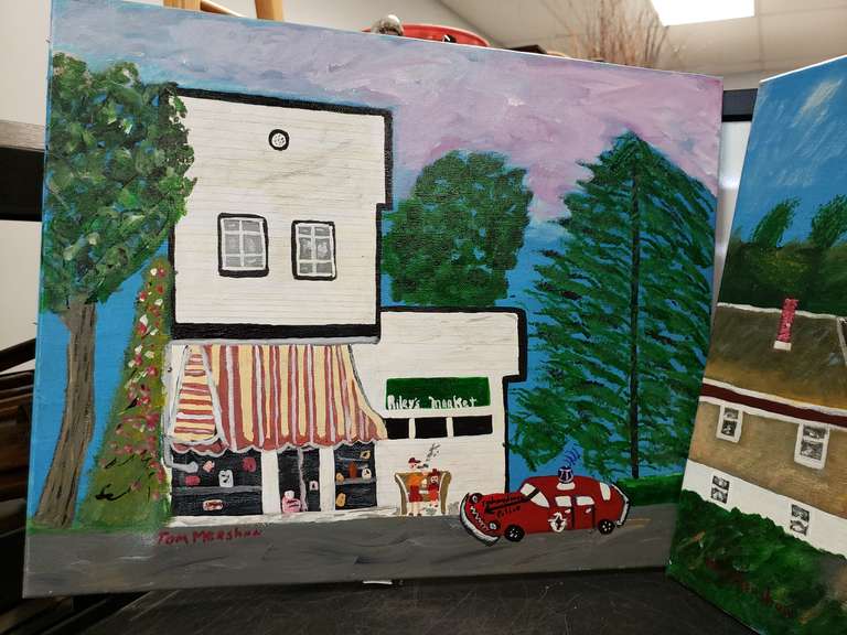 Artist signed Tom Mershon paintings - Northern Kentucky Auction, LLC