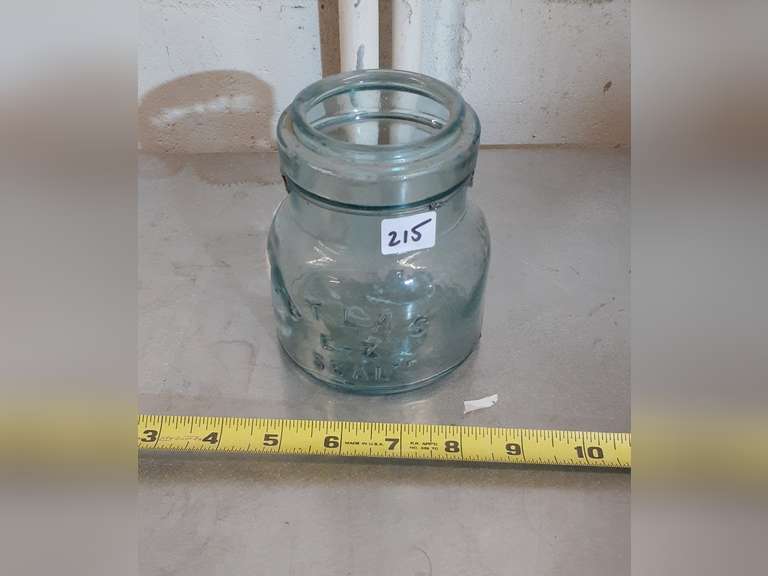 Squat Atlas Jar - Northern Kentucky Auction, LLC