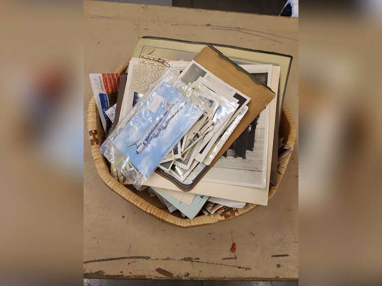 Vintage postcards, military photos, S&H books, patterns, etc ...