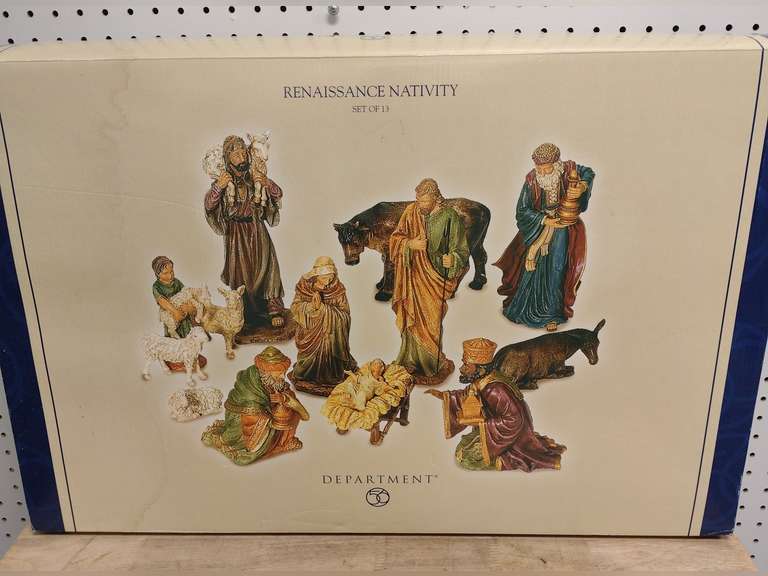 Dept 56 Renaissance Nativity set. - Northern Kentucky Auction, LLC