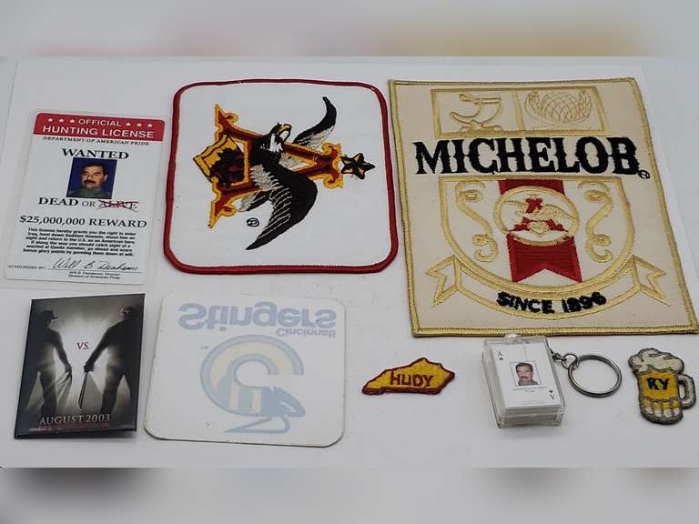Beer Patches & Saddam Hussein Items - License to Hunt - Northern ...