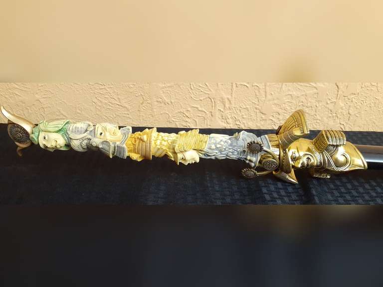 46" Totem Sword & Scabbard - Northern Kentucky Auction, LLC