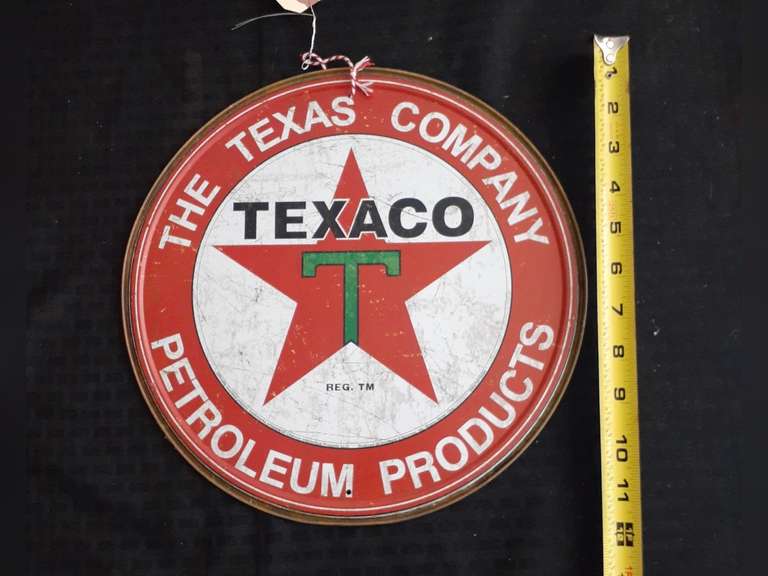 Metal Texaco Sign - Northern Kentucky Auction, LLC