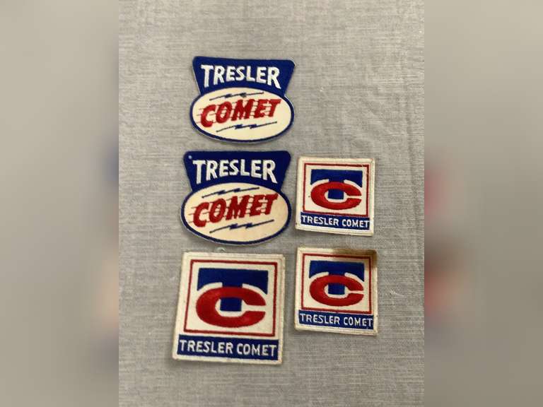 Tressler Comet patches. - Northern Kentucky Auction, LLC