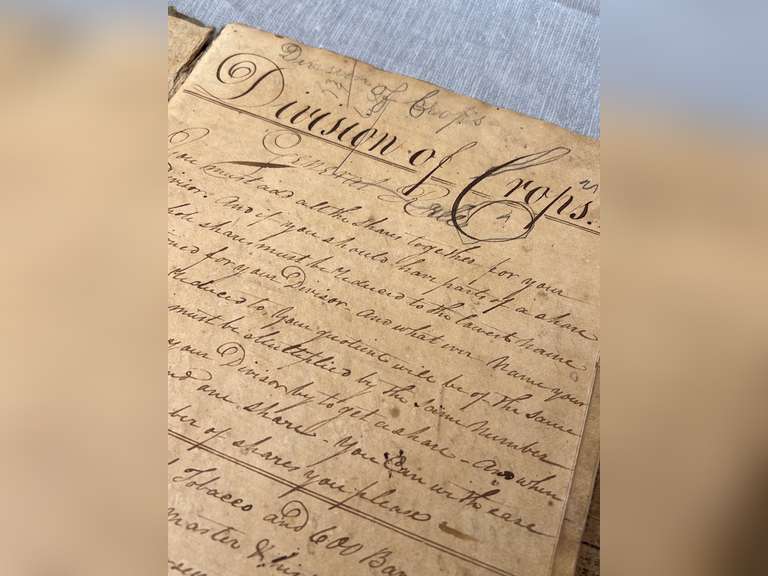 Early 1800s Hand scribed Reference guide to everything farming and ...