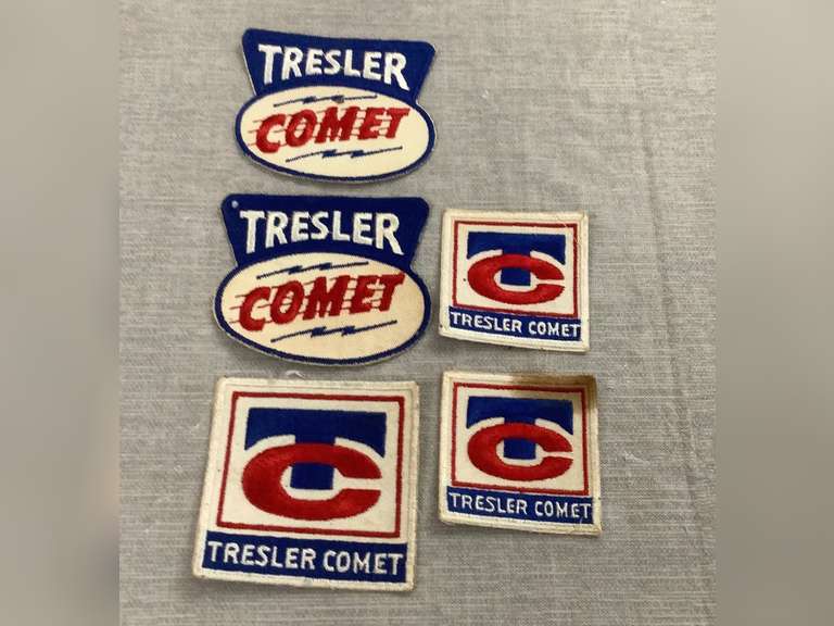 Tressler Comet patches. - Northern Kentucky Auction, LLC