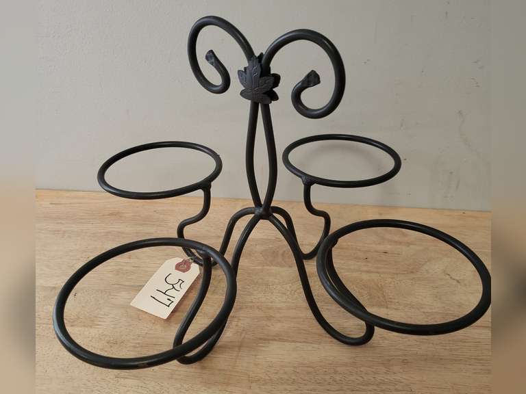 Longaberger wrought iron condiment bowl tray - Northern Kentucky ...