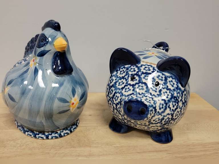 Temp-tations Presentable Ovenware- Pig and Chicken Jar - Northern ...