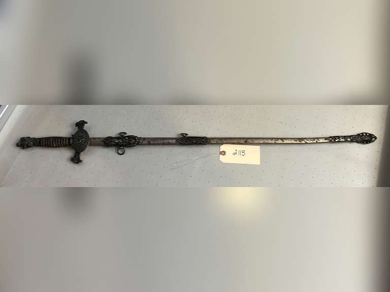 Knights of Pythias Sword - Northern Kentucky Auction, LLC