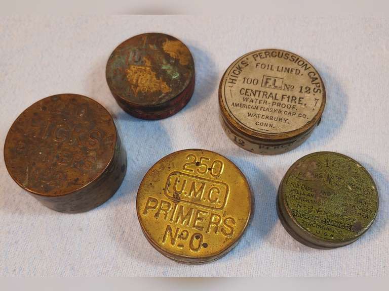 Primer cap cases still has some content - Northern Kentucky Auction, LLC