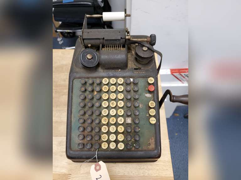Burroughs Eight Column Portable Adding Machine - Northern Kentucky ...