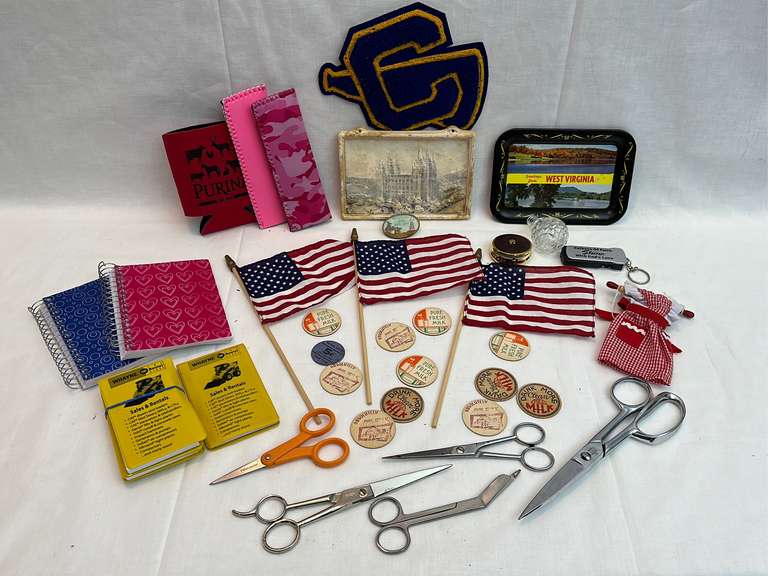 Scissors, small American flags, collectibles - Northern Kentucky ...